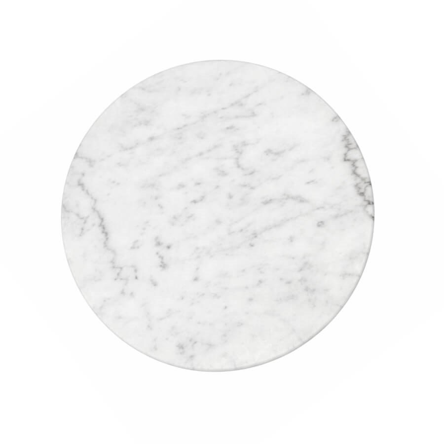 Bordplate Marmor, rund Ø60 cm