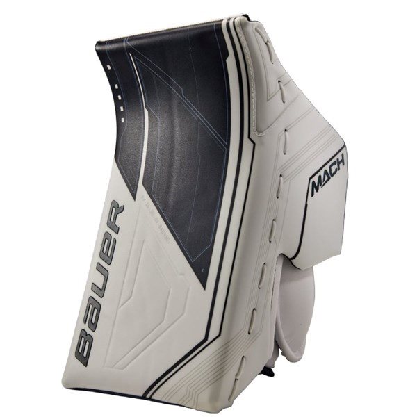 Bauer Blocker Supreme Mach SR White/Black - Hockey Store