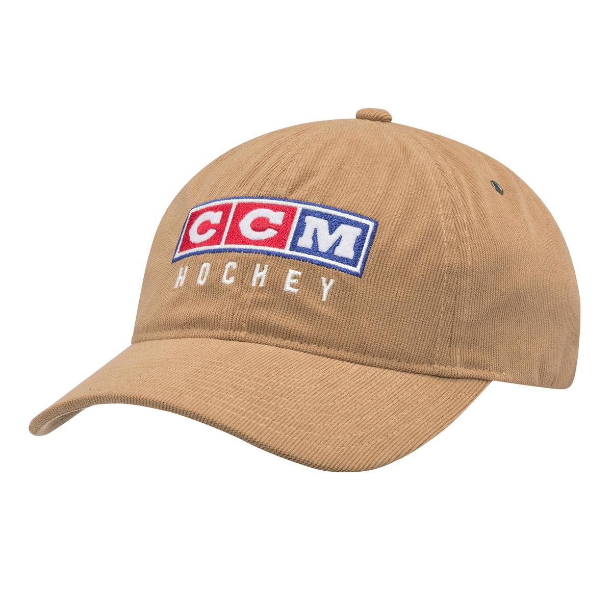 CCM Cap Vintage Fall Courduroy Sr Wood - Hockey Store