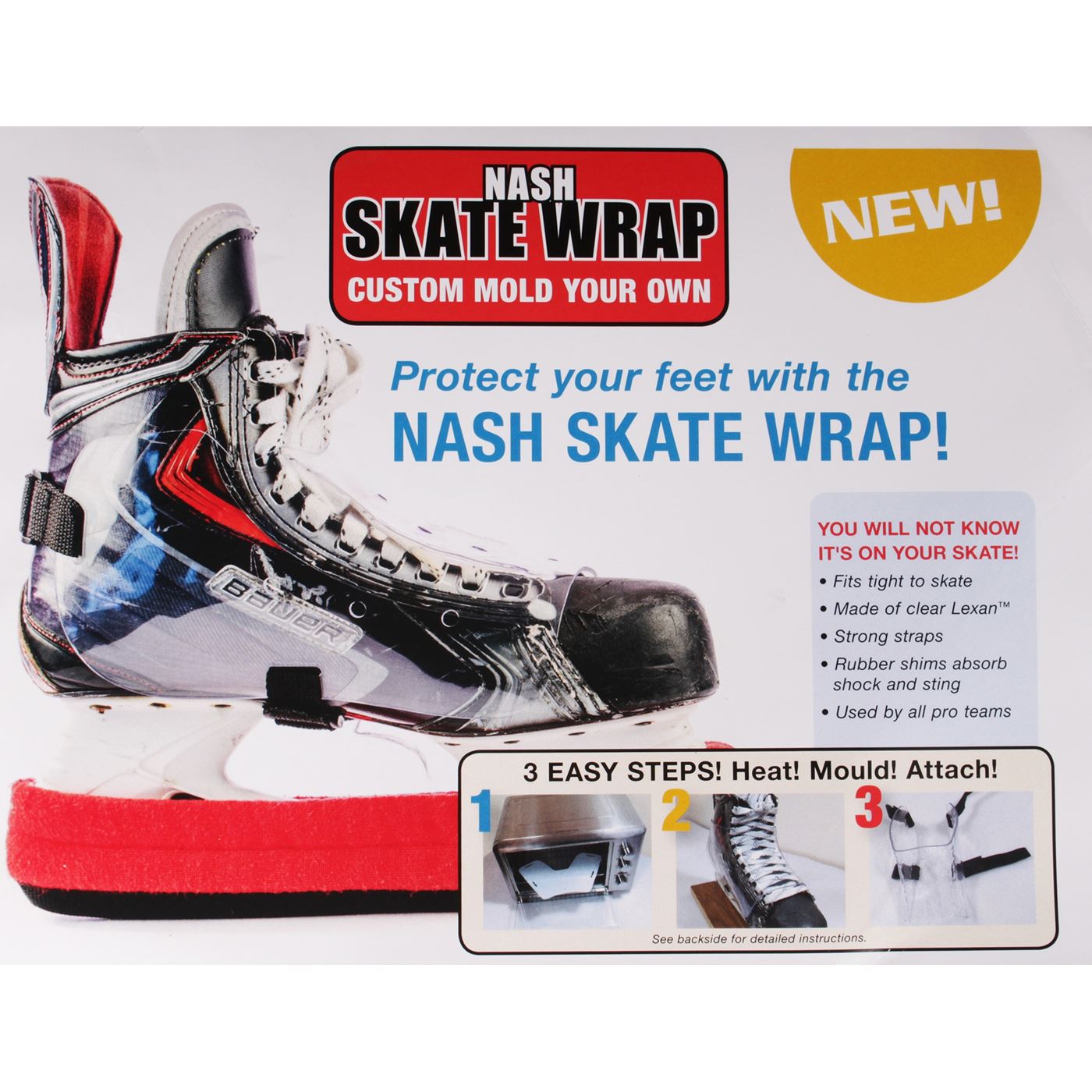 NASH Skridsoskydd Skate Wrap Pro - Hockey Store