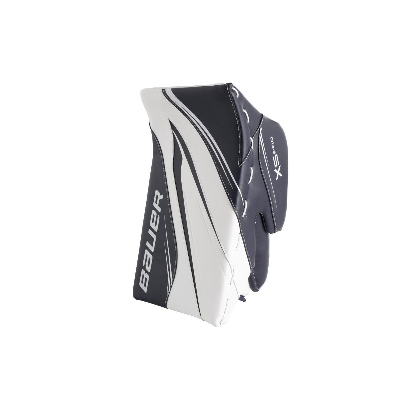 Bauer Blocker Vapor X5 Pro Sr White/Navy - Hockey Store