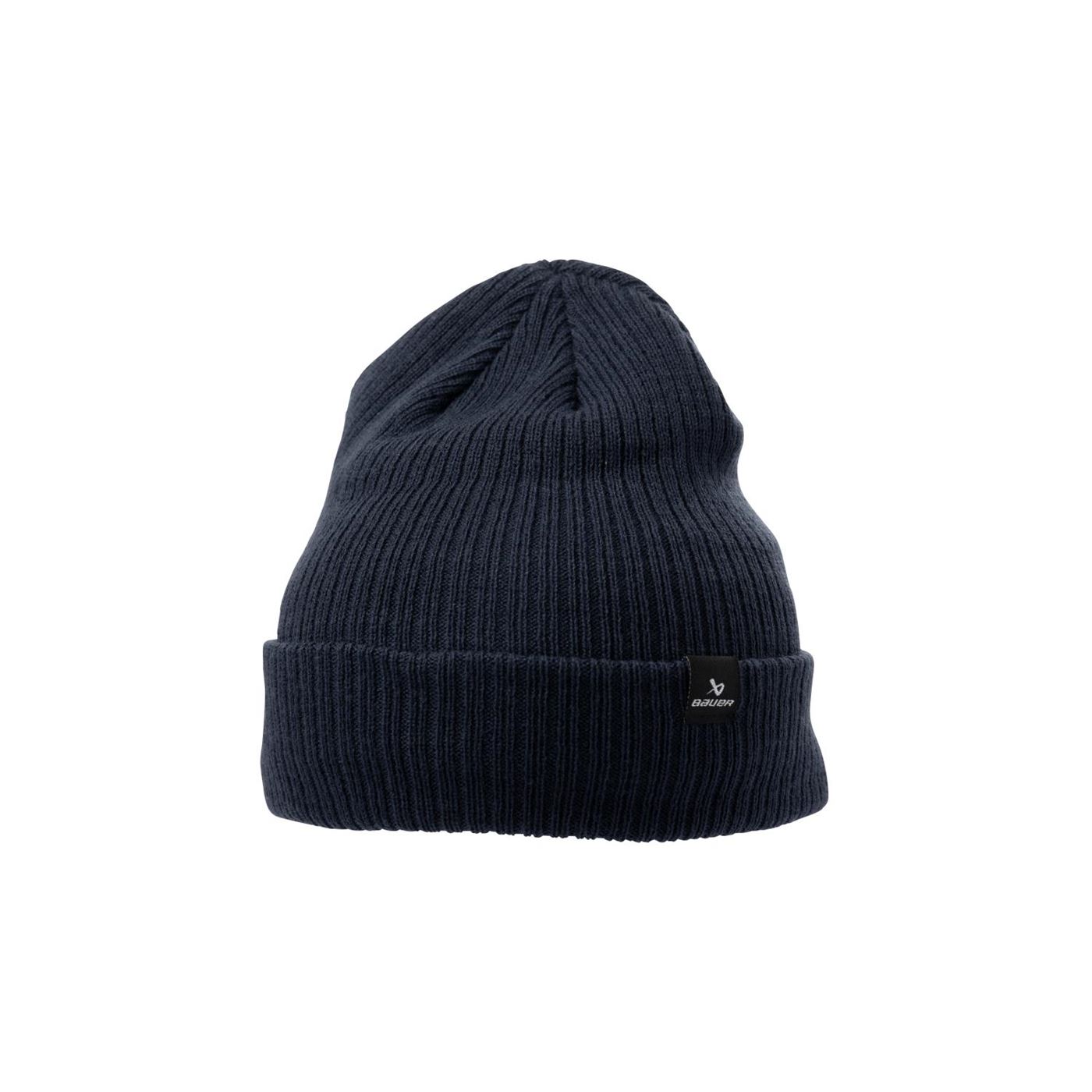 Bauer Team Ribbed Toque Sr Navy - Hockey Store