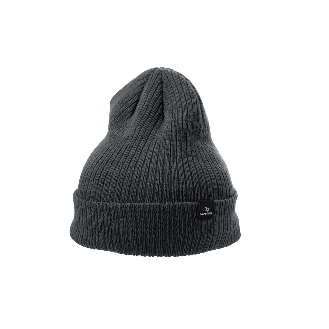Bauer Team Ribbed Toque Sr Grey - Hockey Store