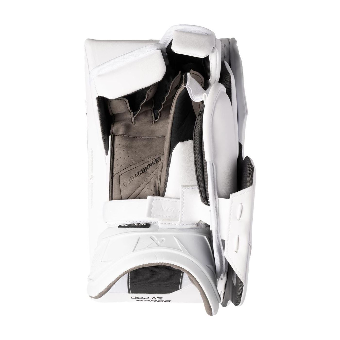 Bauer Blocker SV-Pro Sr White/Navy - Hockey Store