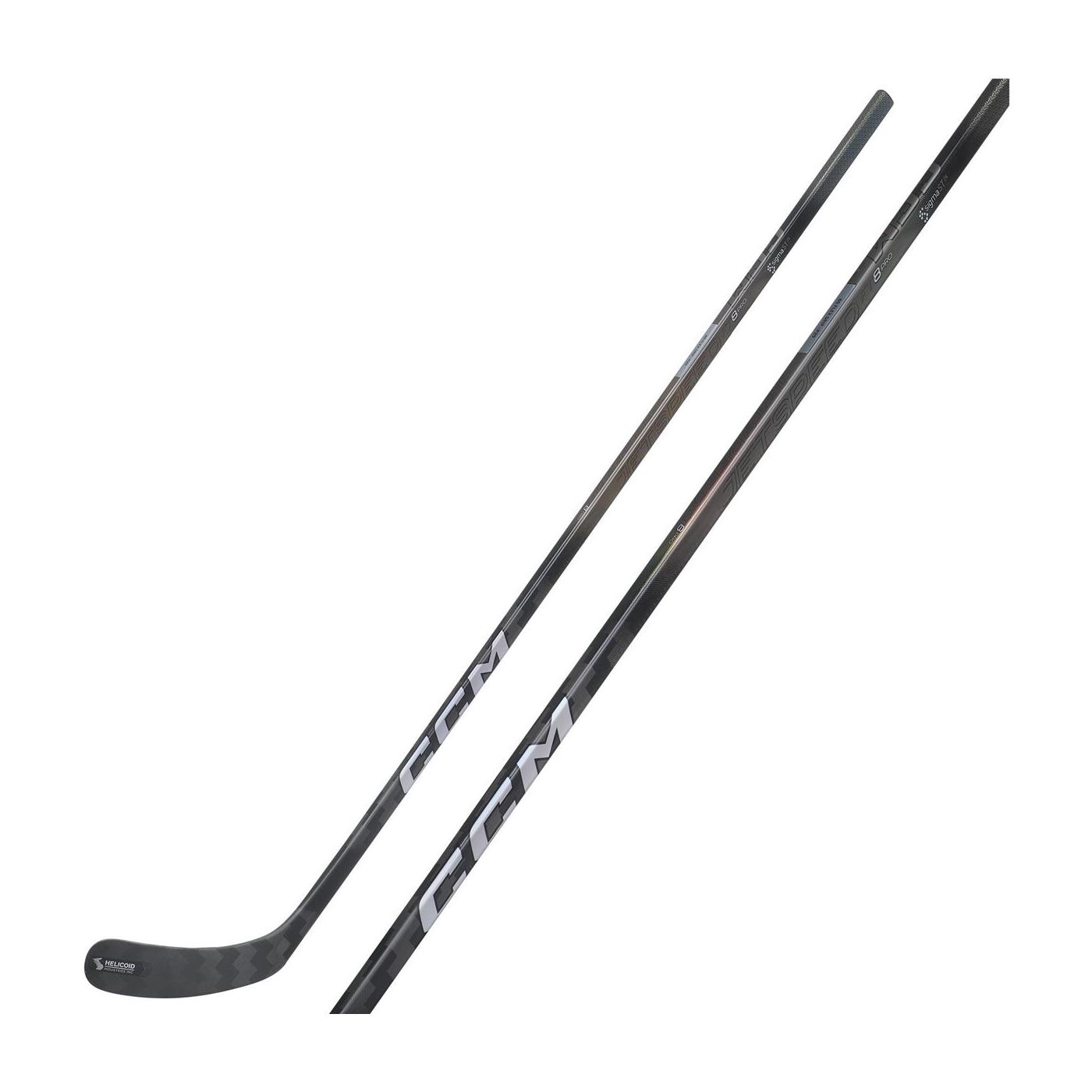 CCM Hockey Stick Jetspeed FT8 Pro Color Jr Charcoal - Hockey Store