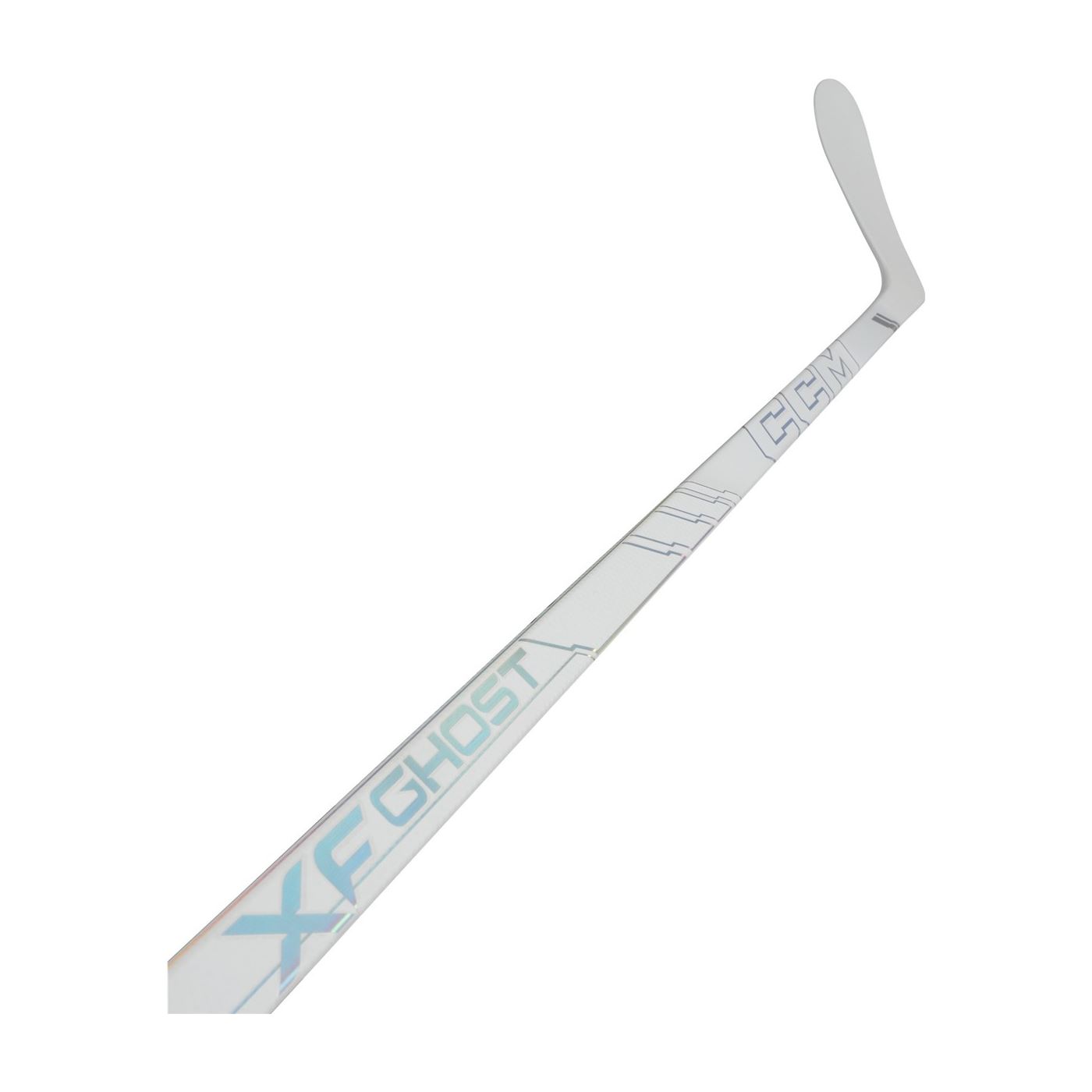 CCM Hockeyklubba XF Ghost Sr White - Hockey Store