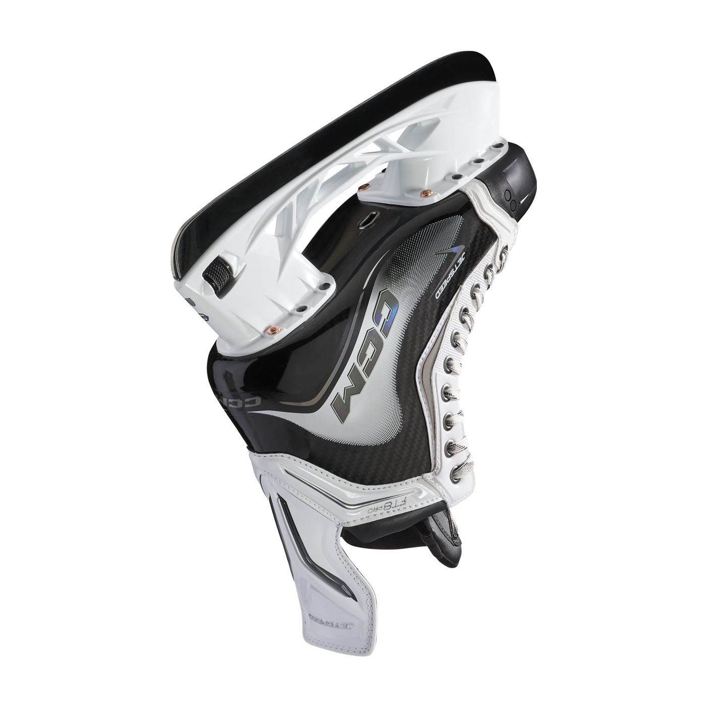 CCM Skates Jetspeed FT8 Pro White Sr - Hockey Store
