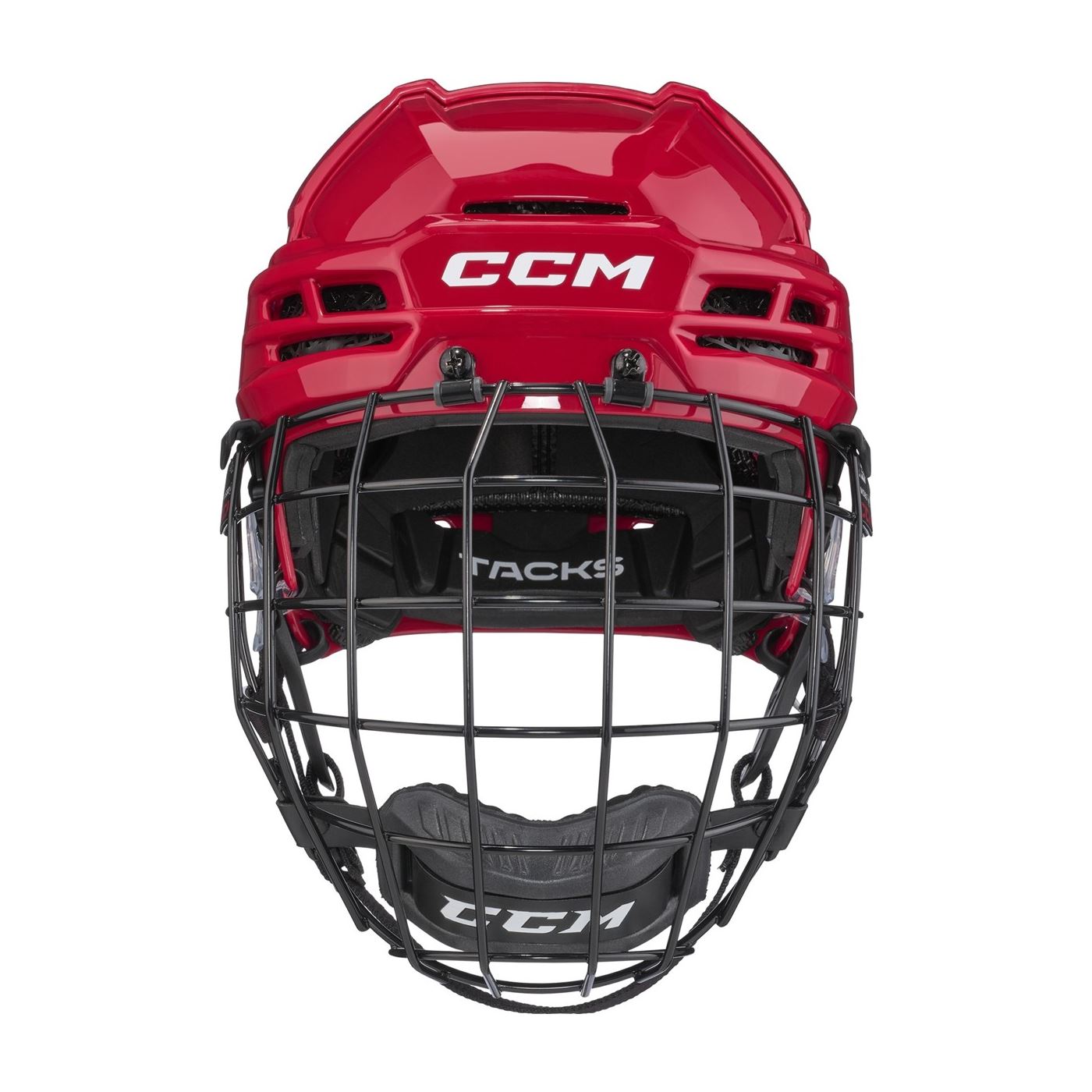CCM Hockeyhjälm Tacks 720 Combo Red - Hockey Store