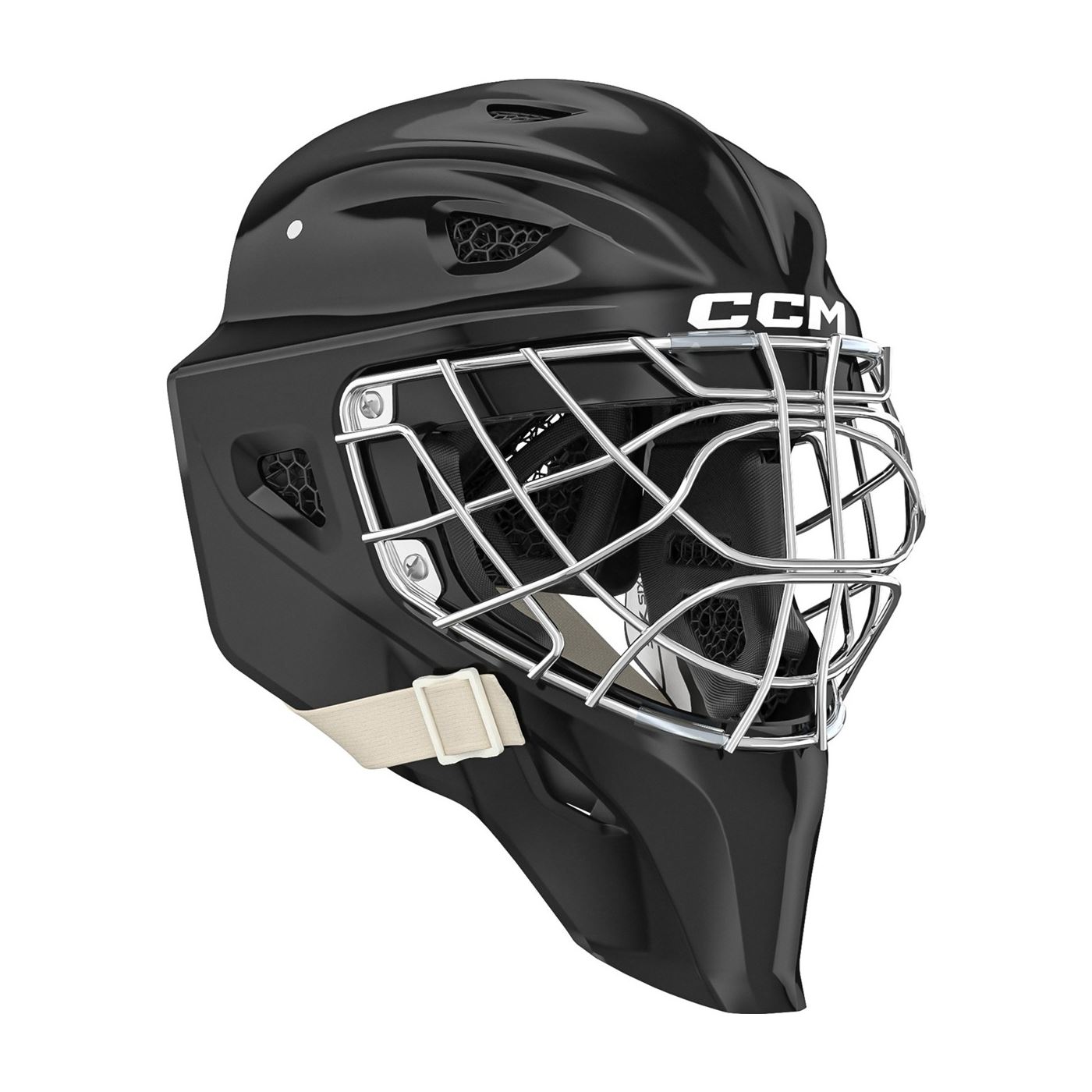 CCM Goalie Mask AXIS F9 Sr CCE BLACK - Hockey Store