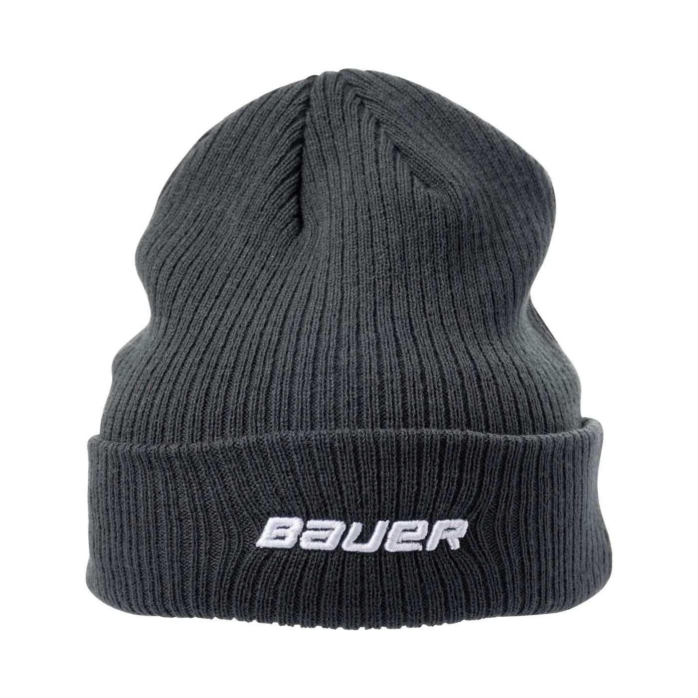Bauer Team Ribbed Toque Sr Grey - Hockey Store