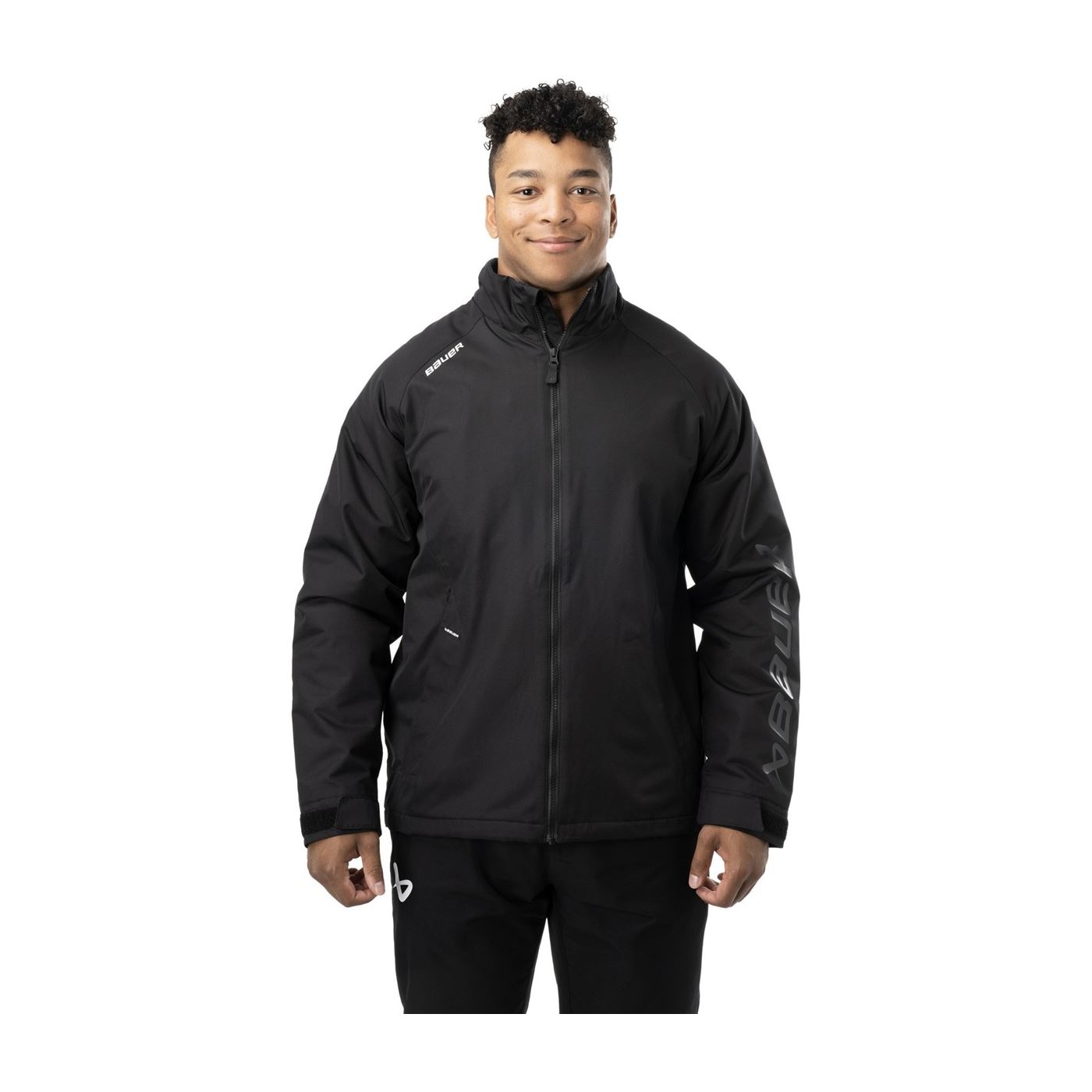 Bauer Jacket Team Midweight Sr Black - Hockey Store