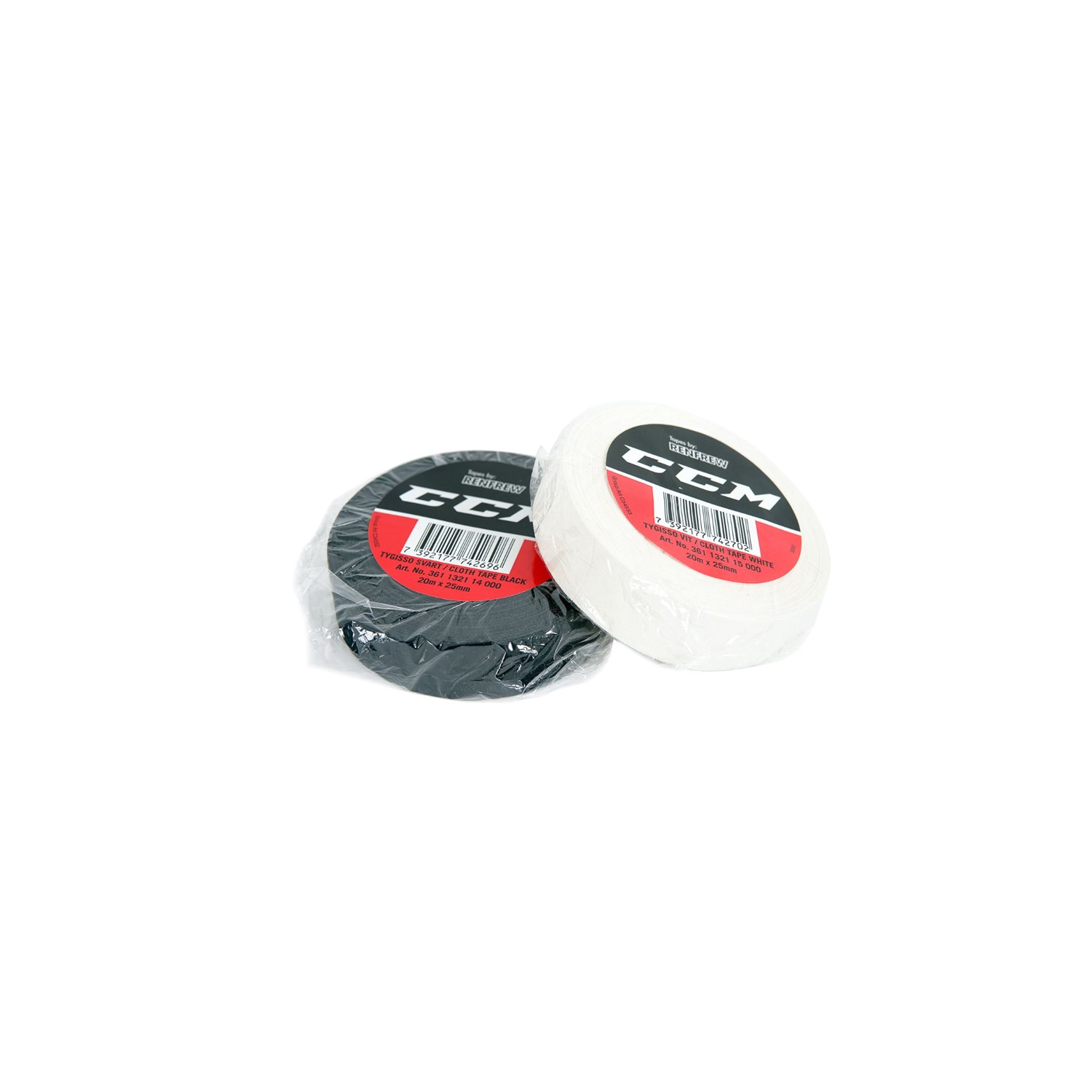 CCM Tygtape Smal Vit - Hockeytown