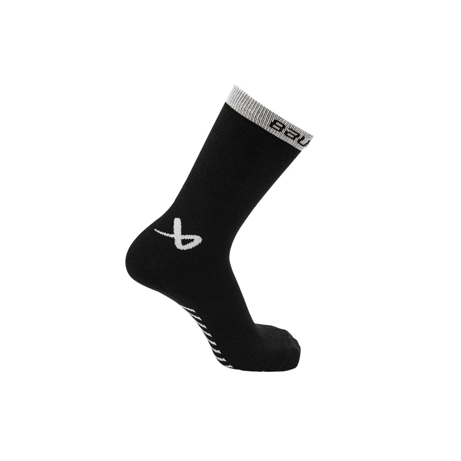 Bauer Strumpor Lifestyle Warmth Crew Sr Svart - Hockey Store