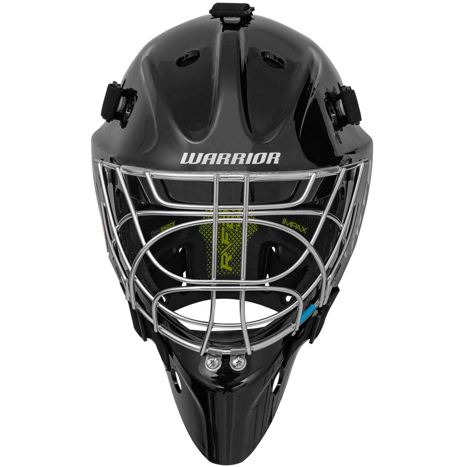 Warrior Målvaktsmask Ritual F2 E Jr Certified Cat-Eye Black - Hockey Store