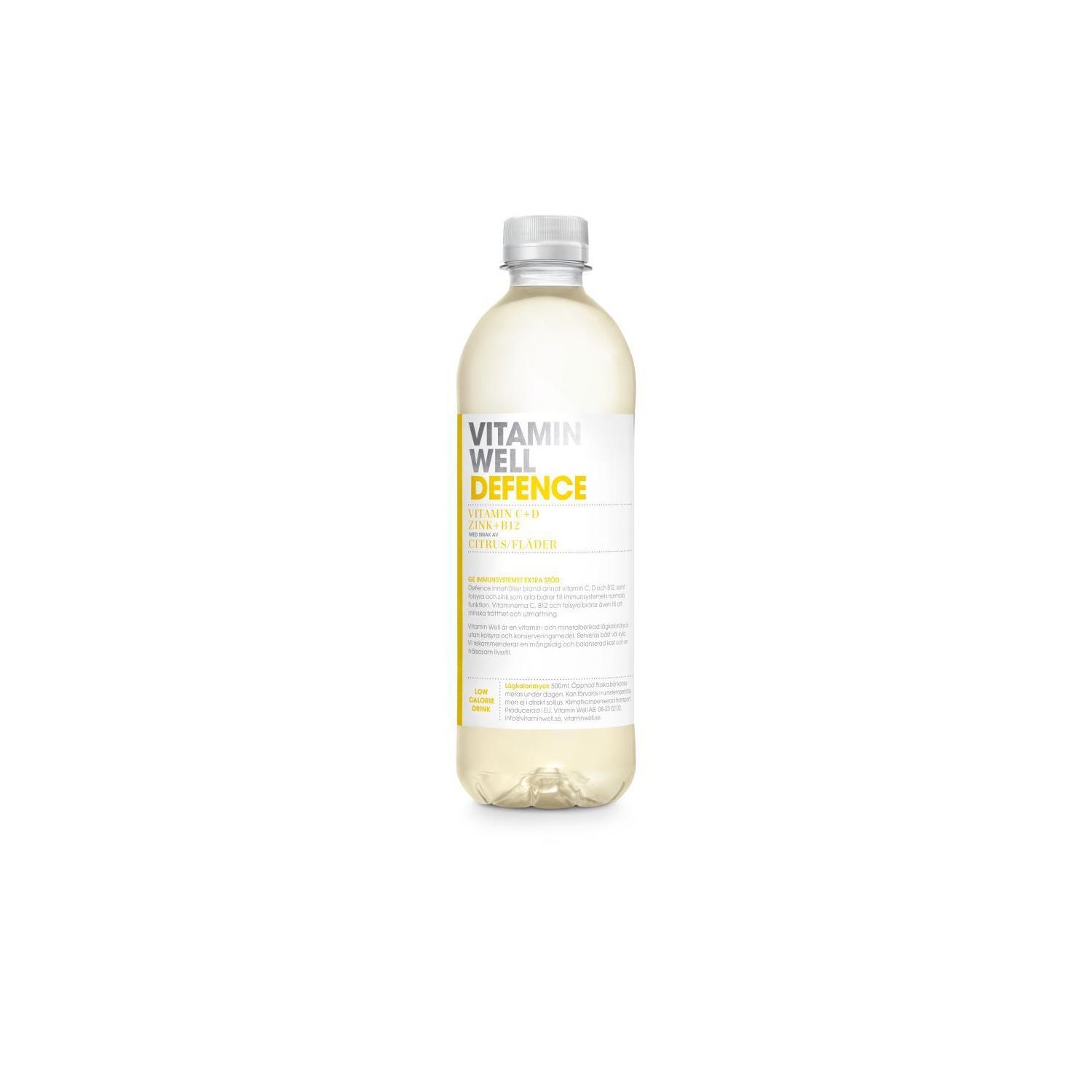 Vitamin Well Energidryck Defence Citrus-Fläder - Hockey Store