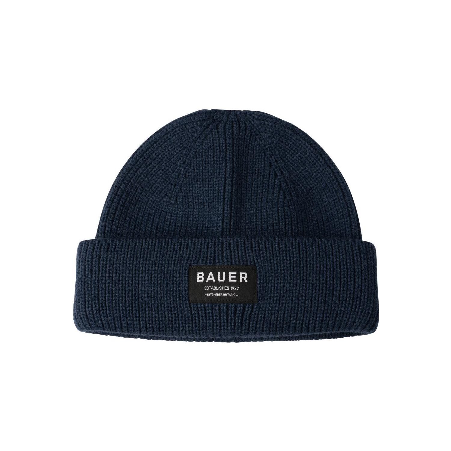 Bauer Mössa Ribbed Fisherman Beanie Sr Blue - Hockey Store