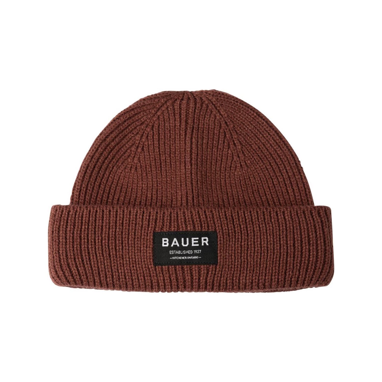 Bauer Mössa Ribbed Fisherman Beanie Sr Brown - Hockey Store