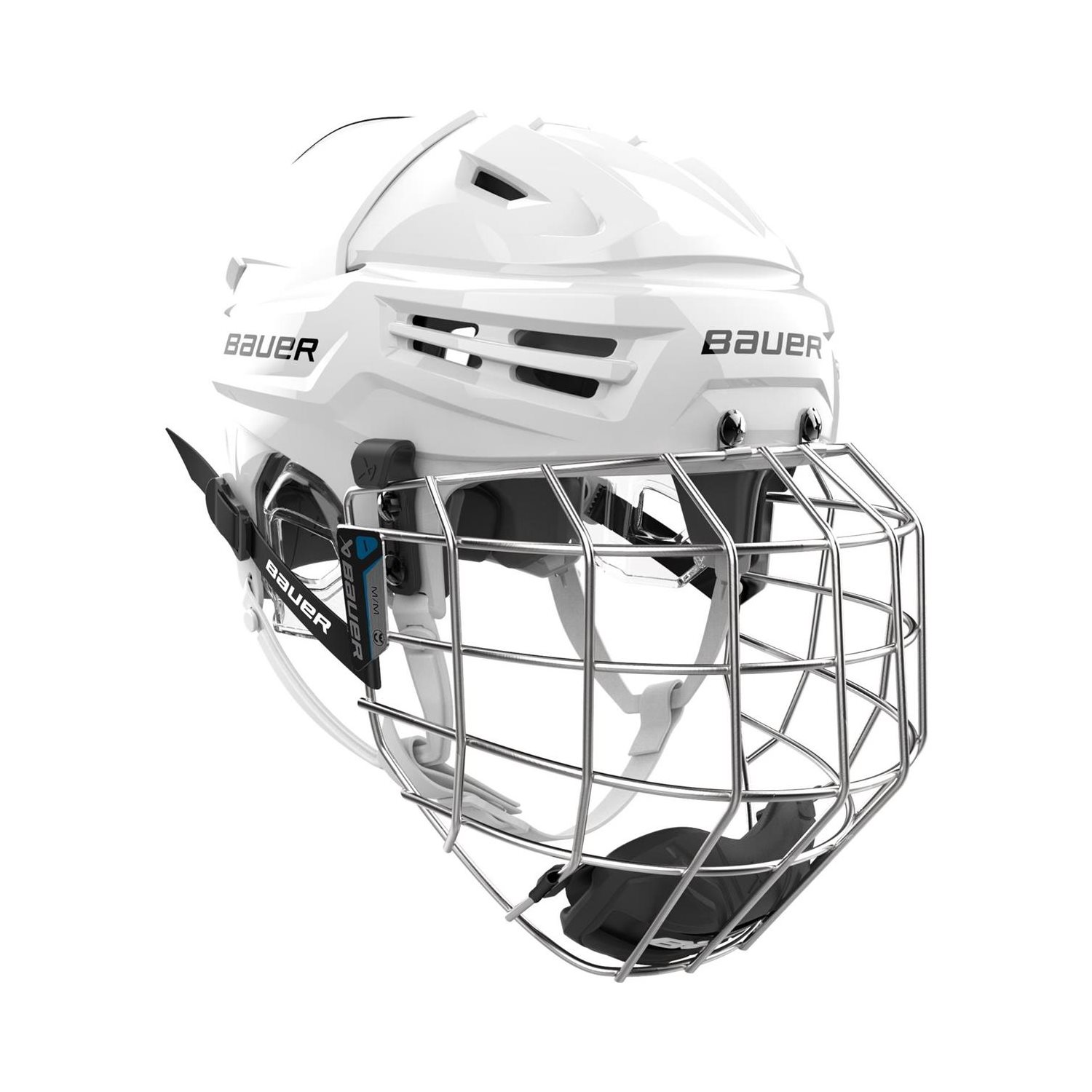 Bauer Hjelm Re-Akt 70 Combo Hvid - HockeyShop.dk