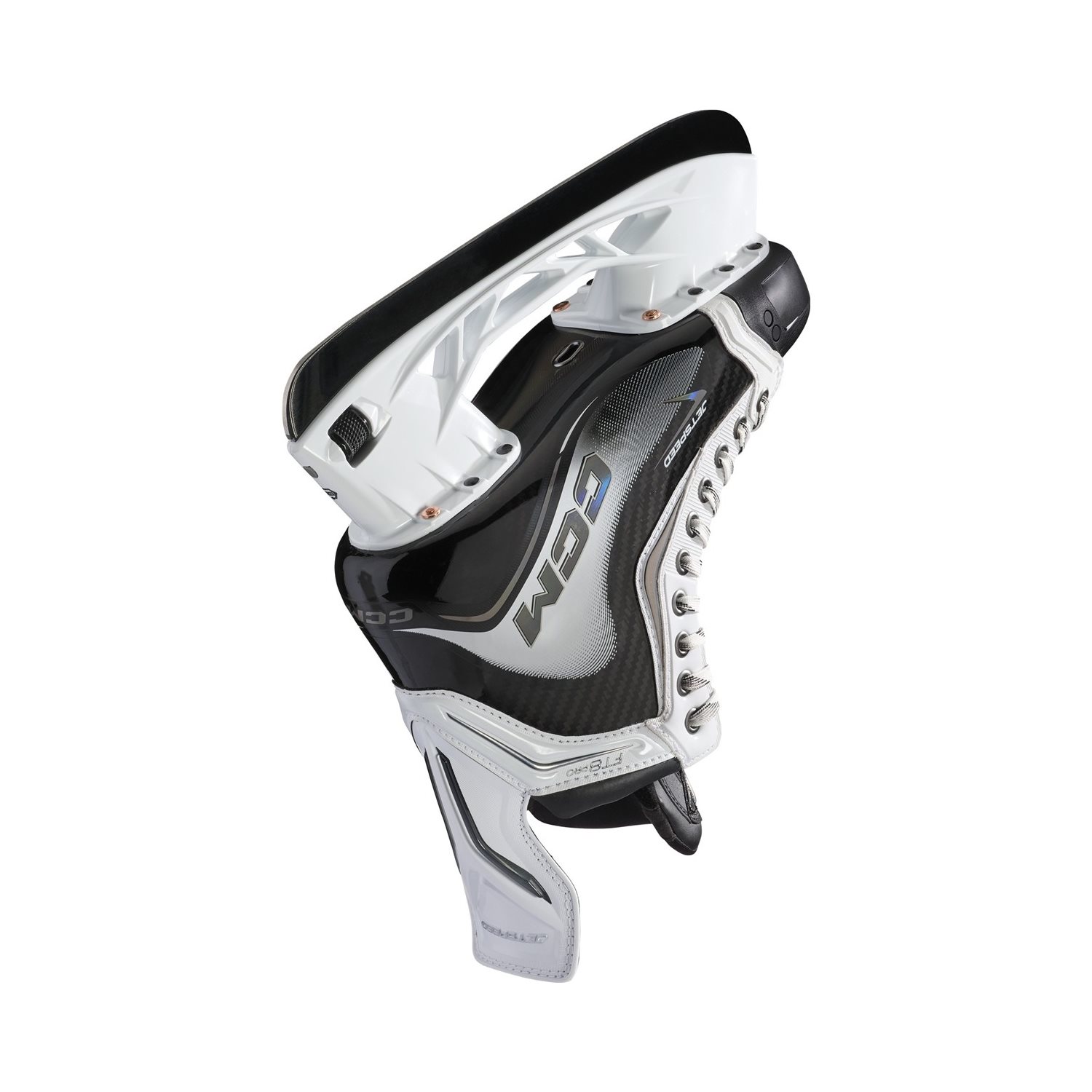 CCM Skates Jetspeed FT8 Pro White Sr - Hockey Store