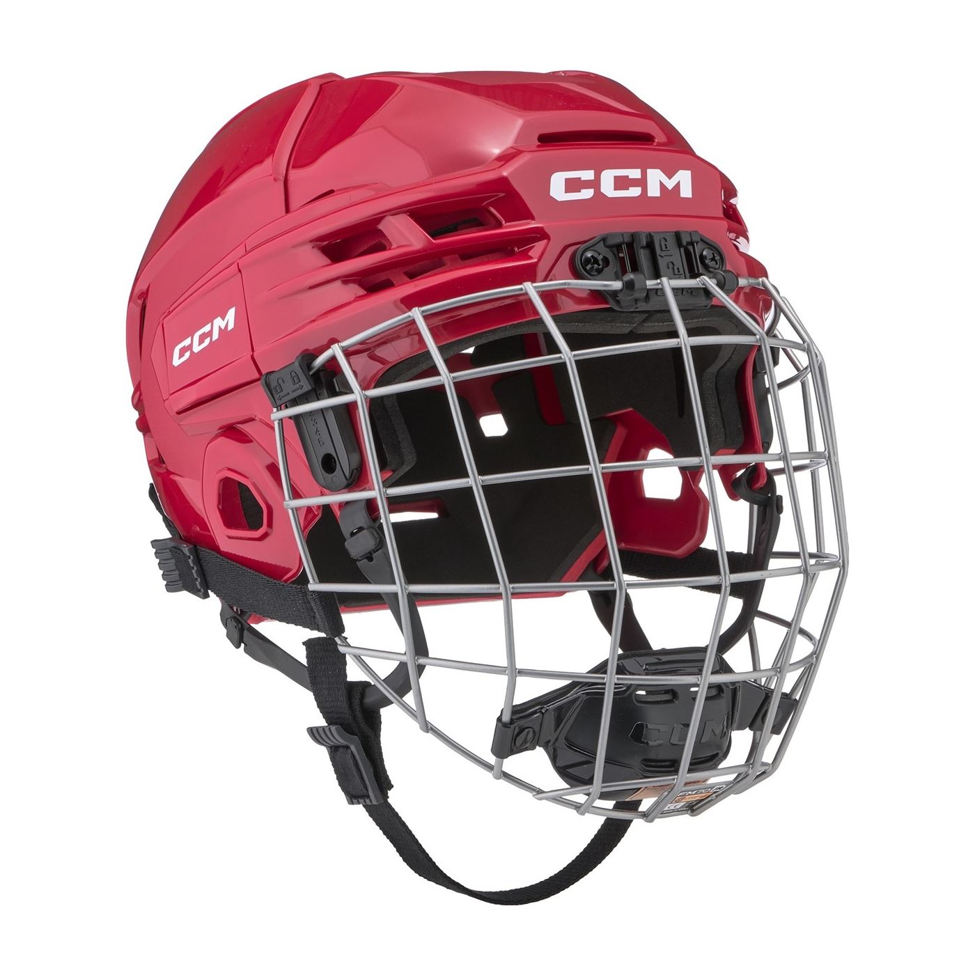 CCM Hockey Helmet Tacks 70 Combo JR Red - Hockey Store