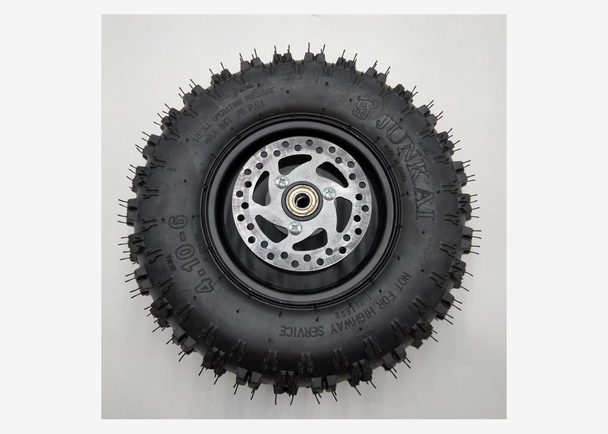 Ruller - Framhjul till El-ATV Tubeless - Blå - Rull
