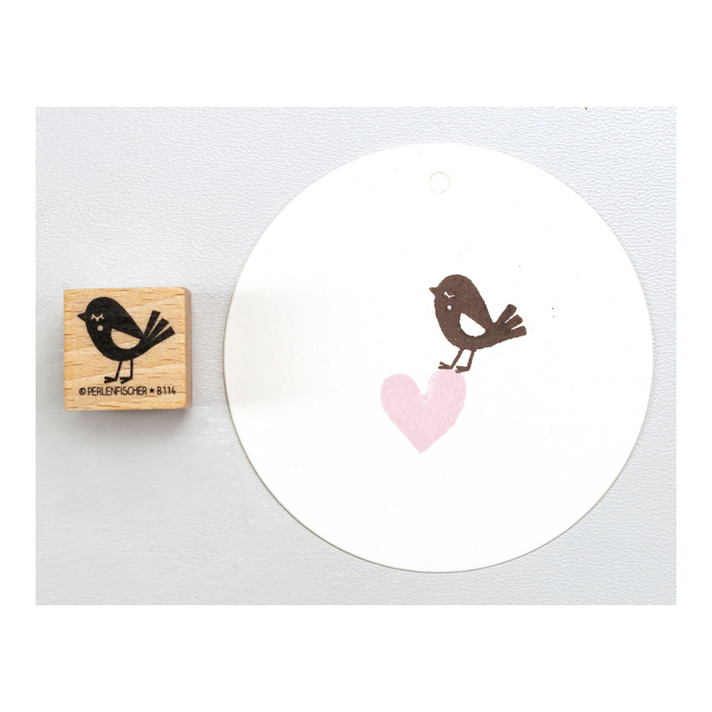 Bookbinders Design - Tampon Bird with cap