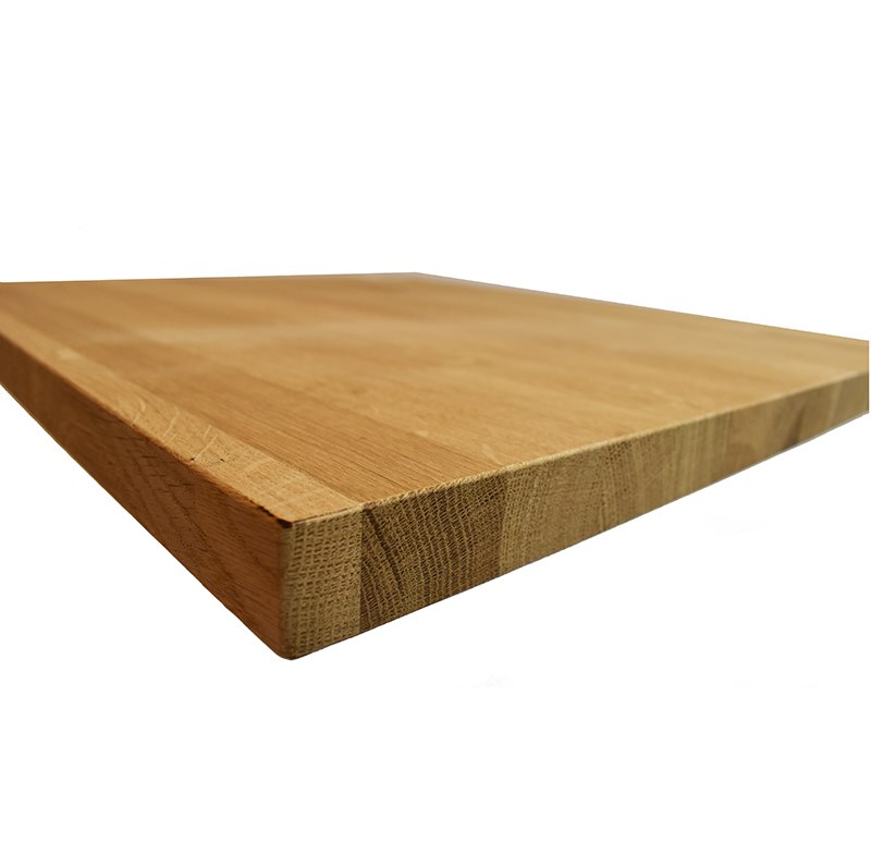 Bordplate, stavlimt Eik, mange størrelser, flere fargevalg