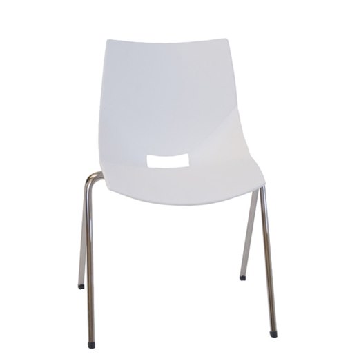 Stapelbar stol Shell med V stativ i åtta färger | AZ Design