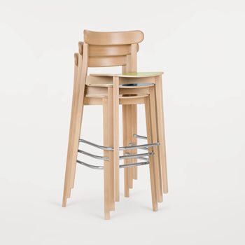 Barstolar design i trä till bra pris - AZ Design.