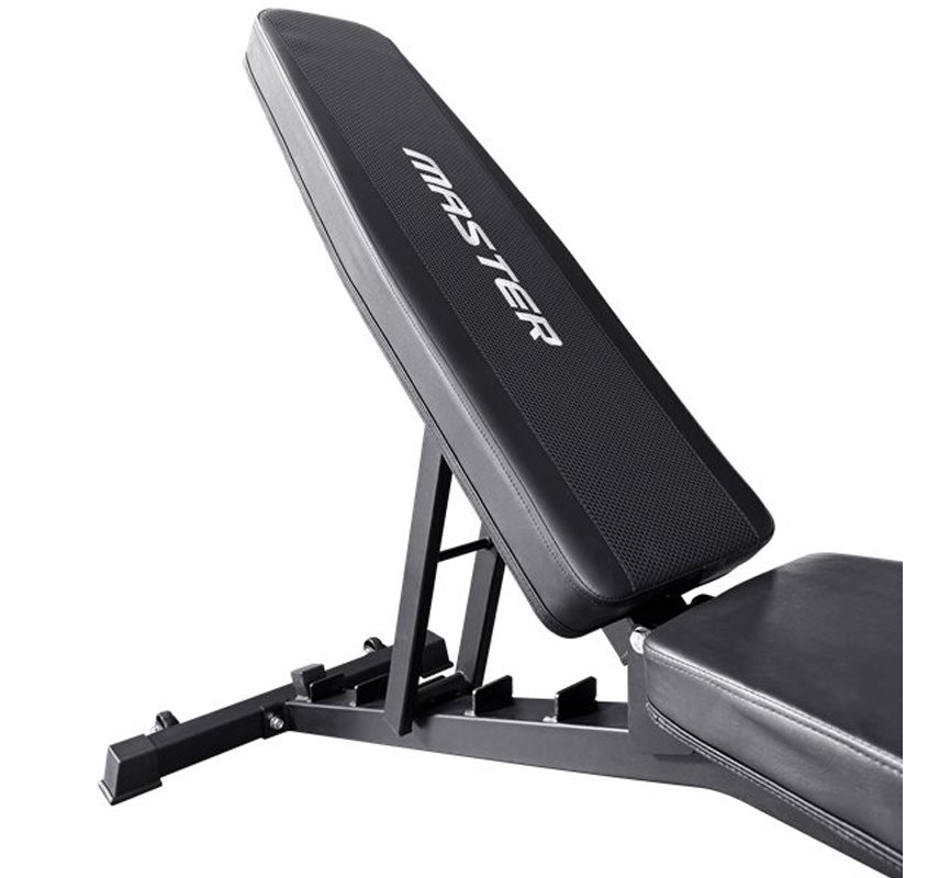 Master Fitness Black Bench 2000, Träningsbänk - Kraftmark