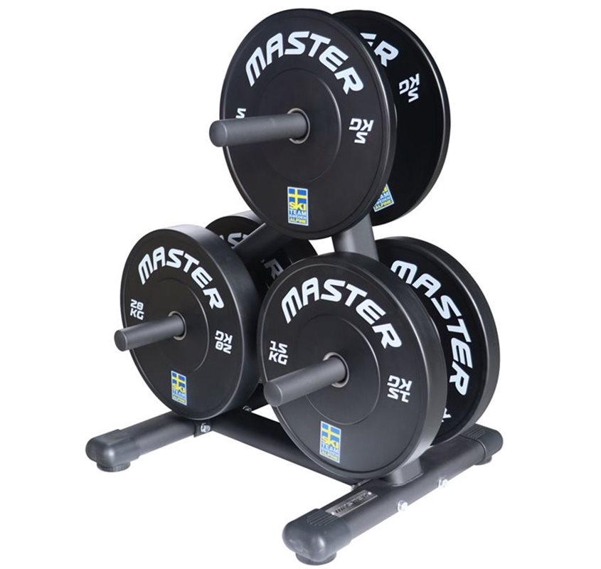 Master Fitness Viktställ 50 mm Gold, Förvaring viktskivor - Kraftmark