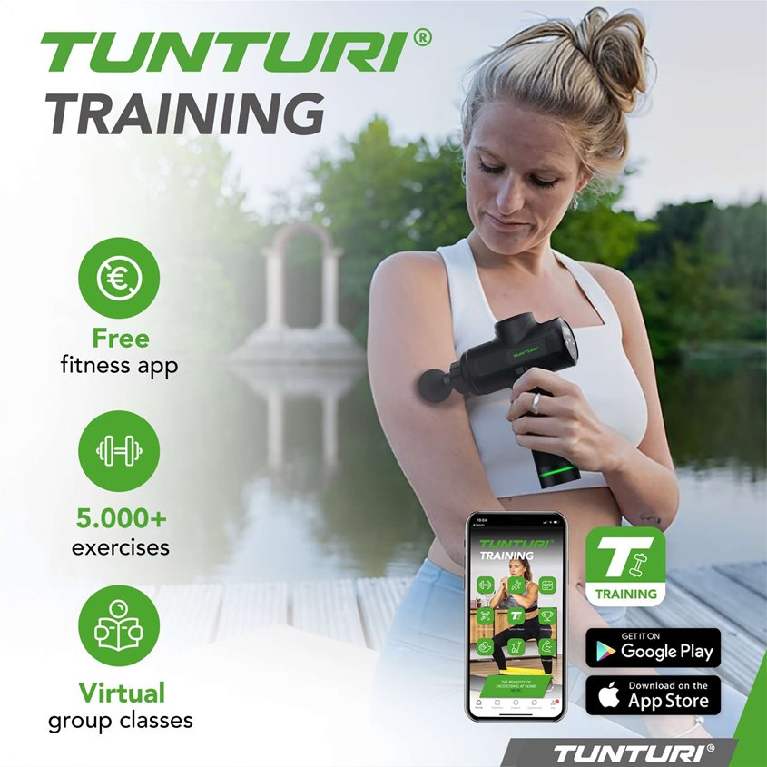 Tunturi Fitness Massage Gun - MaxaFitness.fi
