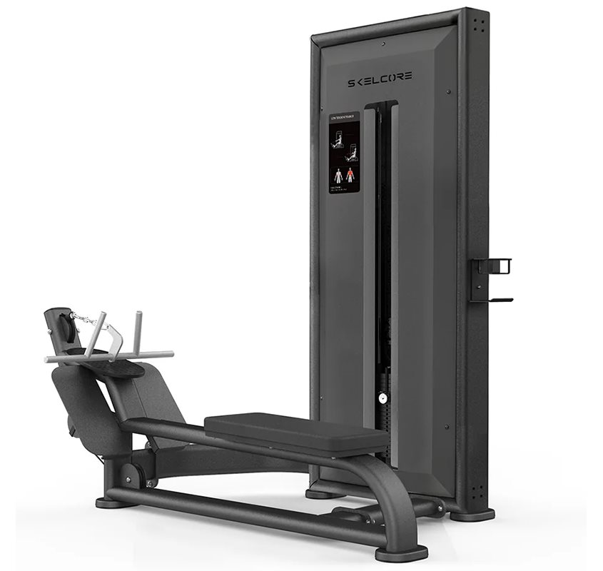 Skelcore SK Black Seated Cable Row, Ryggmaskin, Ryggmaskin ...