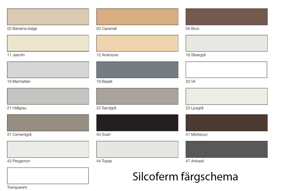 PCI Silikone Silcoferm S pergamon 310 ml - Gulv og Fliseeksperten