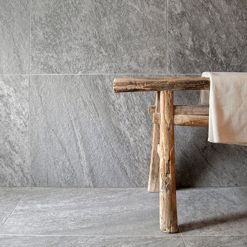 Klinker Bricmate D66 Quartzit Grey 60x60 cm - Gulv og Fliseeksperten