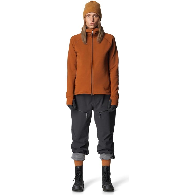 Shoppa Houdini W's Power Houdi Cinnamon Brown - Addnature