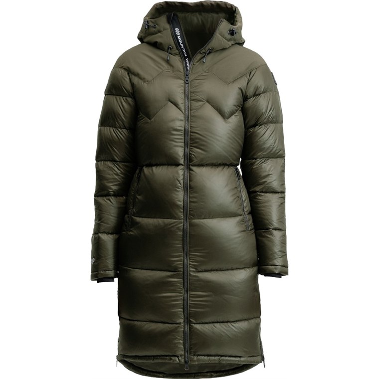 Köp Mountain Works Ws Cocoon Down Coat Military - OutdoorExperten