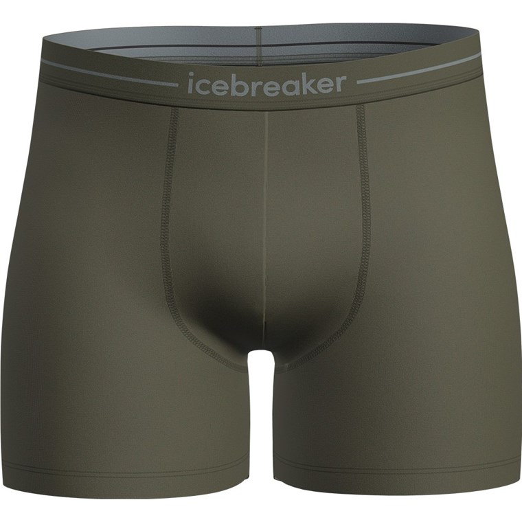 Shoppe Icebreaker Men Merino 150 Anatomica Boxers Green - Addnature
