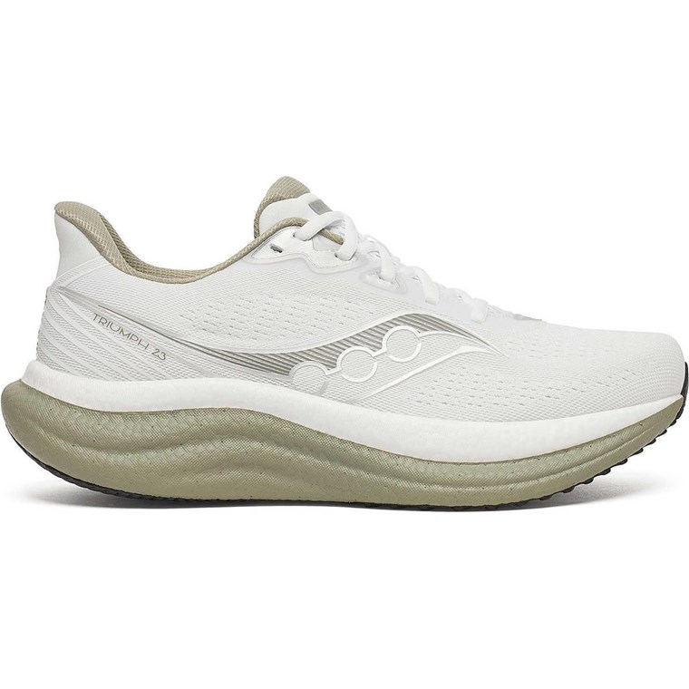 Köp Saucony Triumph 23 M White/Laurel - OutdoorExperten