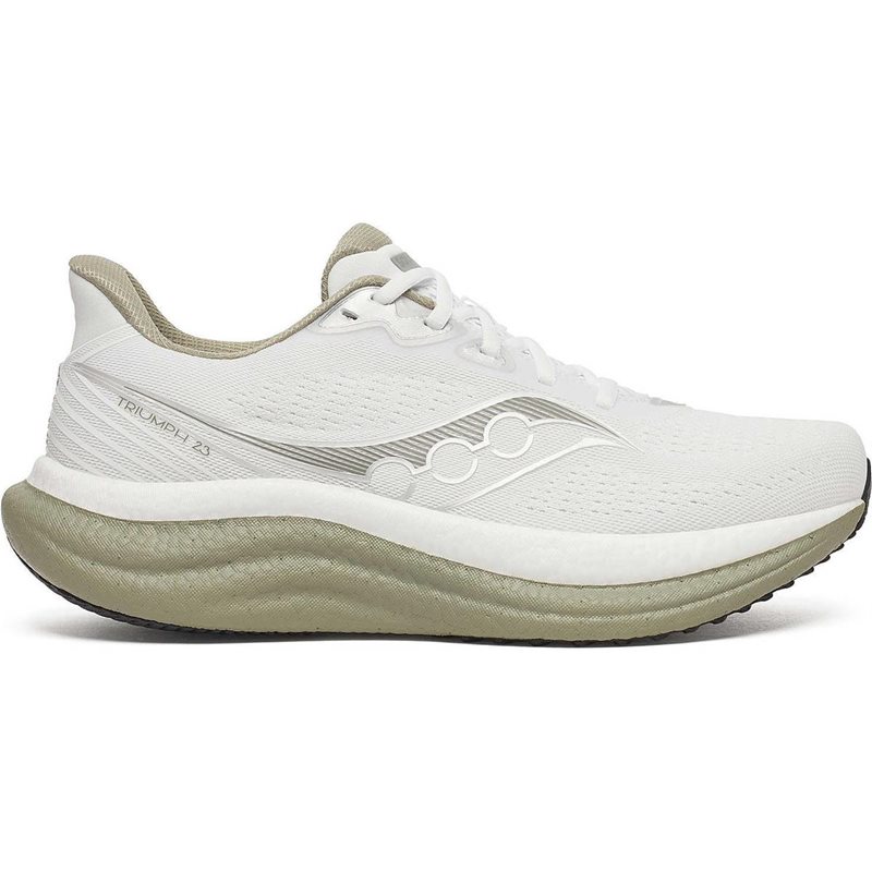 Köp Saucony Triumph 23 M White/Laurel - OutdoorExperten