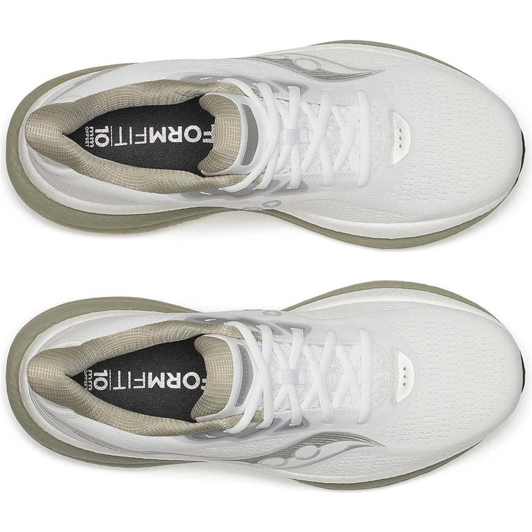 Köp Saucony Triumph 23 M White/Laurel - OutdoorExperten