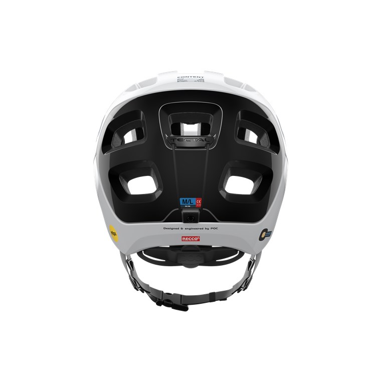 Köp POC Tectal Race Mips Hydrogen White/Uranium Black - OutdoorExperten