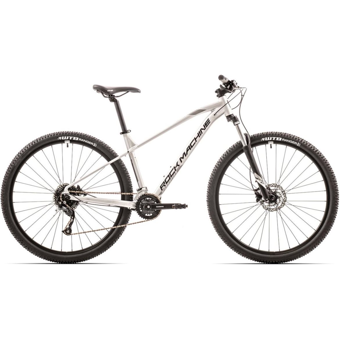 Köp Rock Machine Hardtail Mtb Manhattan 90-29_23 Gloss Silver/Black ...