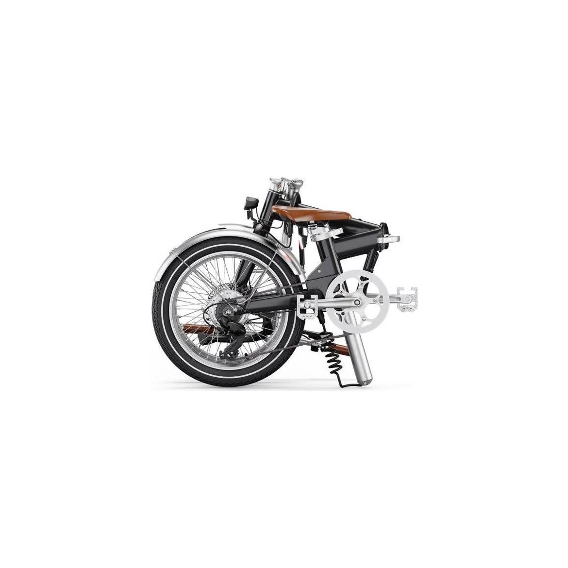 Köp Eovolt Hopfällbar Elcykel Afternoon Vintage Satin Black på Biketown ...