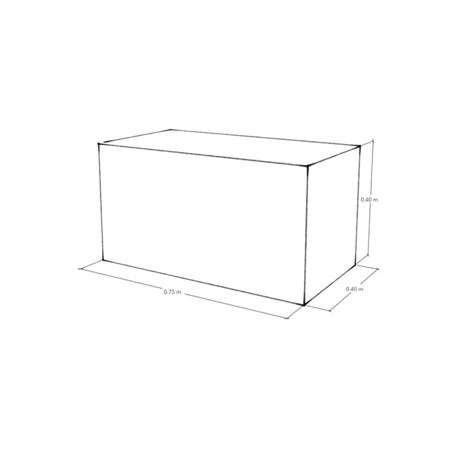 Akvarium 120L - 75x40x40 cm | Akwaland | - CyberZoo