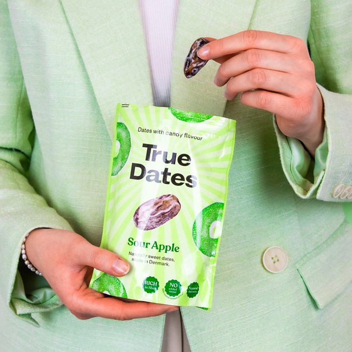 True Co. True Dates Dadlar Sour Apple, 100 g - Jordklok.se
