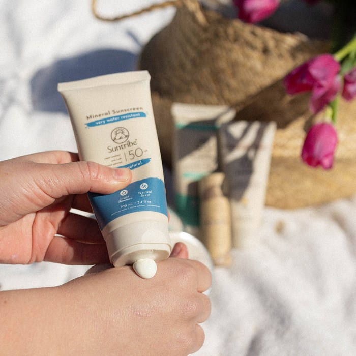 Suntribe Mineral Sunscreen SPF 50, 100 ml - Jordklok.se