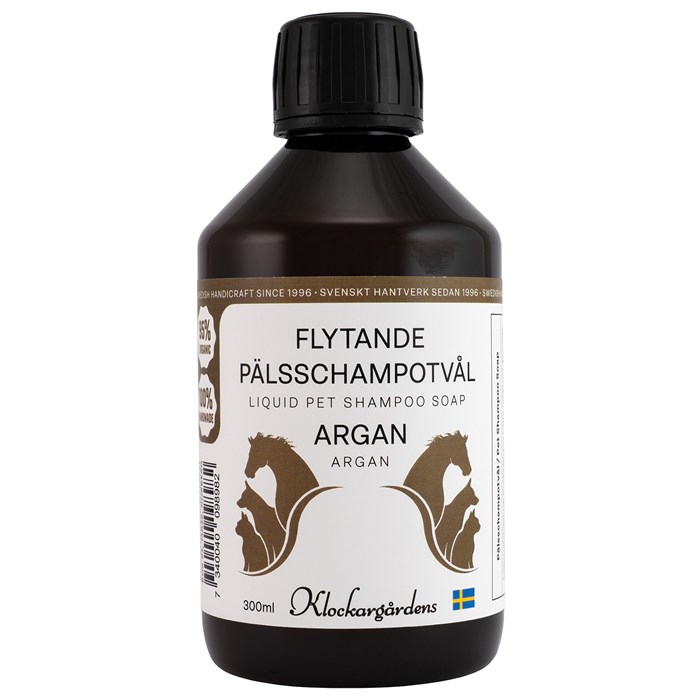 Klockargårdens Flytande Pälsschampotvål, 300 ml - Jordklok.se