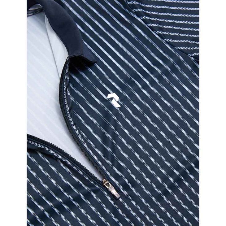 Peak Performance Graphic Shortsleeve Zip Polo Dam