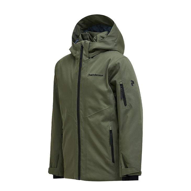 Peak Performance Maroon Insulated Jacket Junior